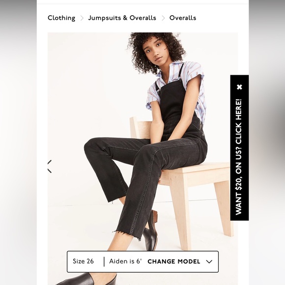 Madewell | Other | Skinny Overalls In Lunar Wash Size 2x | Poshmark